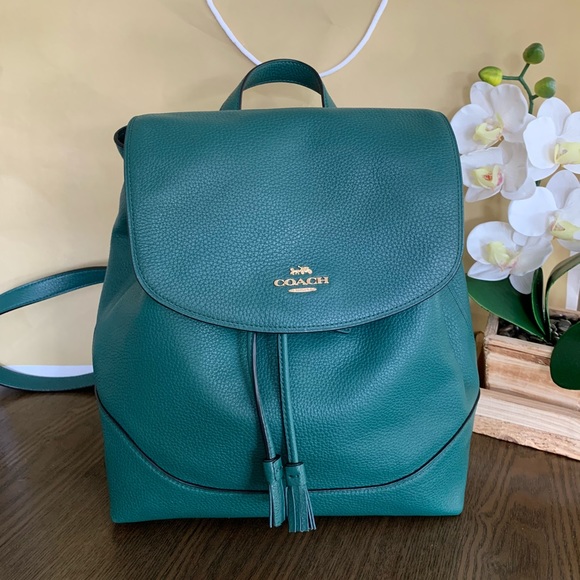 Coach | Bags | Coach Leather Elle Backpack F72645 | Poshmark